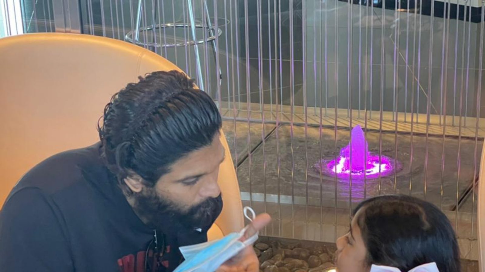 Allu Arha birthday celebrations: బూర్జ్ ఖలీఫాలోని ఎత్తైన భవంతిలో అల్లు ...