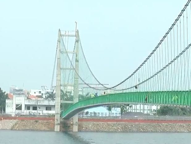 Khammam has another beautiful look by rope bridge– News18 Telugu
