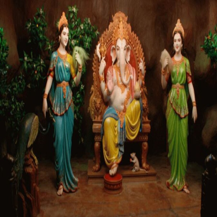 the mythological story of lord ganesha married to siddhi buddhi ...