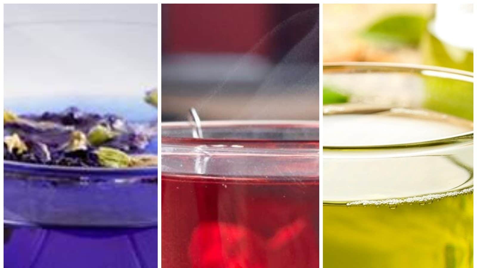 types of teas do you know black red yellow green pink teas here is ...