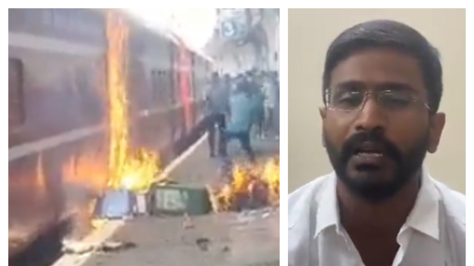 Secunderabad railway station: సికింద్రాబాద్ రైల్వేస్టేషన్ తగులబెట్టడంపై ...