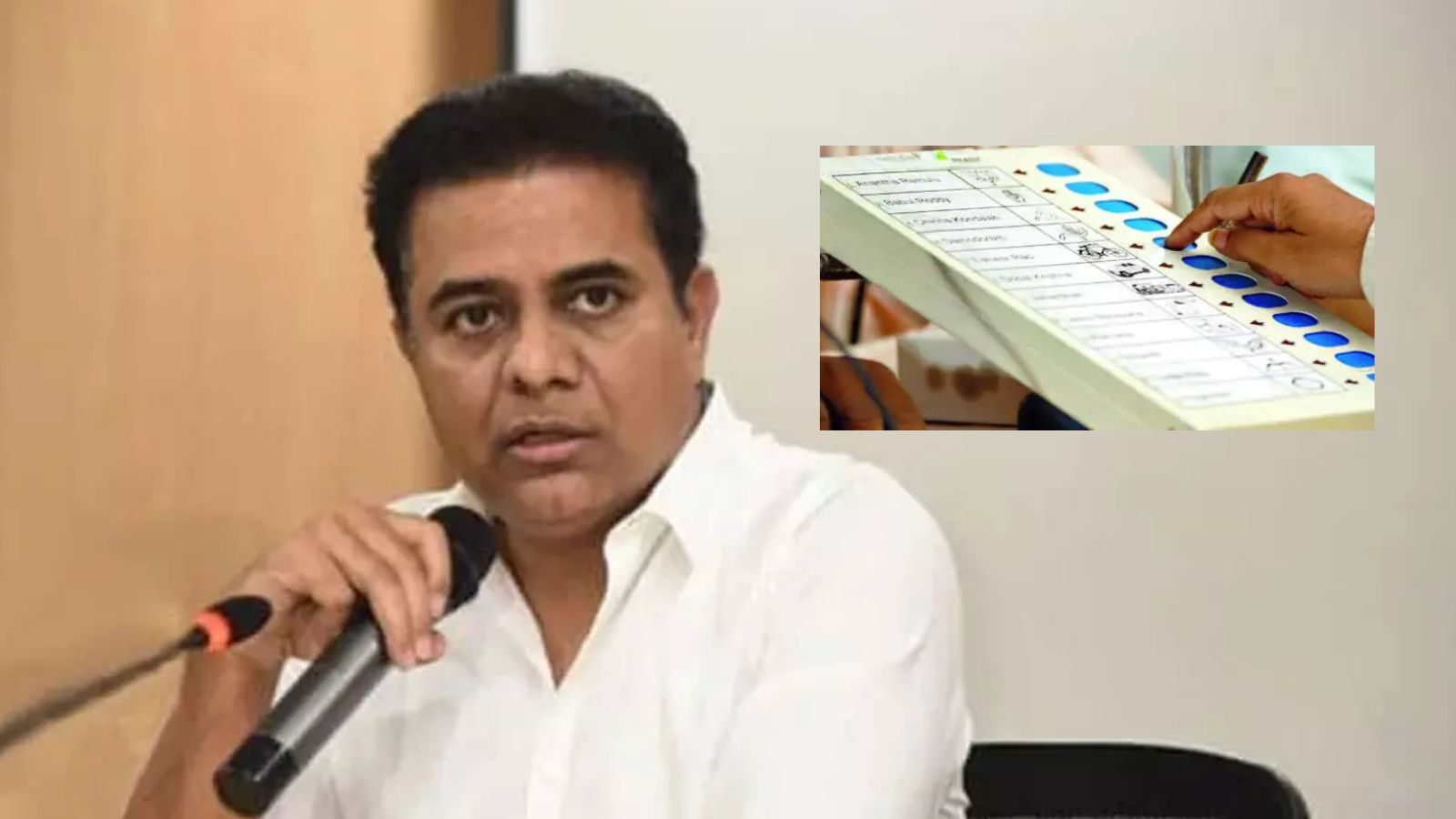 TRS Working president KTR chit chat on political issues in Telangana ...