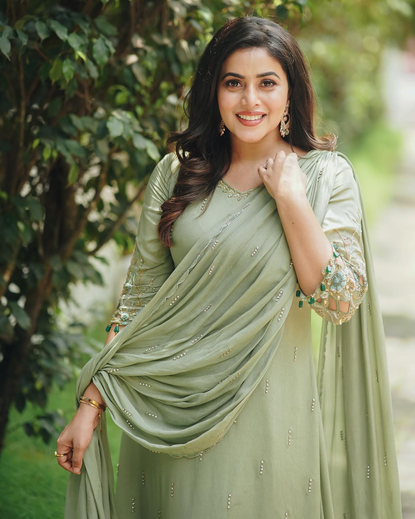 Poorna - Shamna Kasim: సల్వార్ కమీజ్‌లో నవ్వులు చిందిస్తోన్న పూర్ణ ...