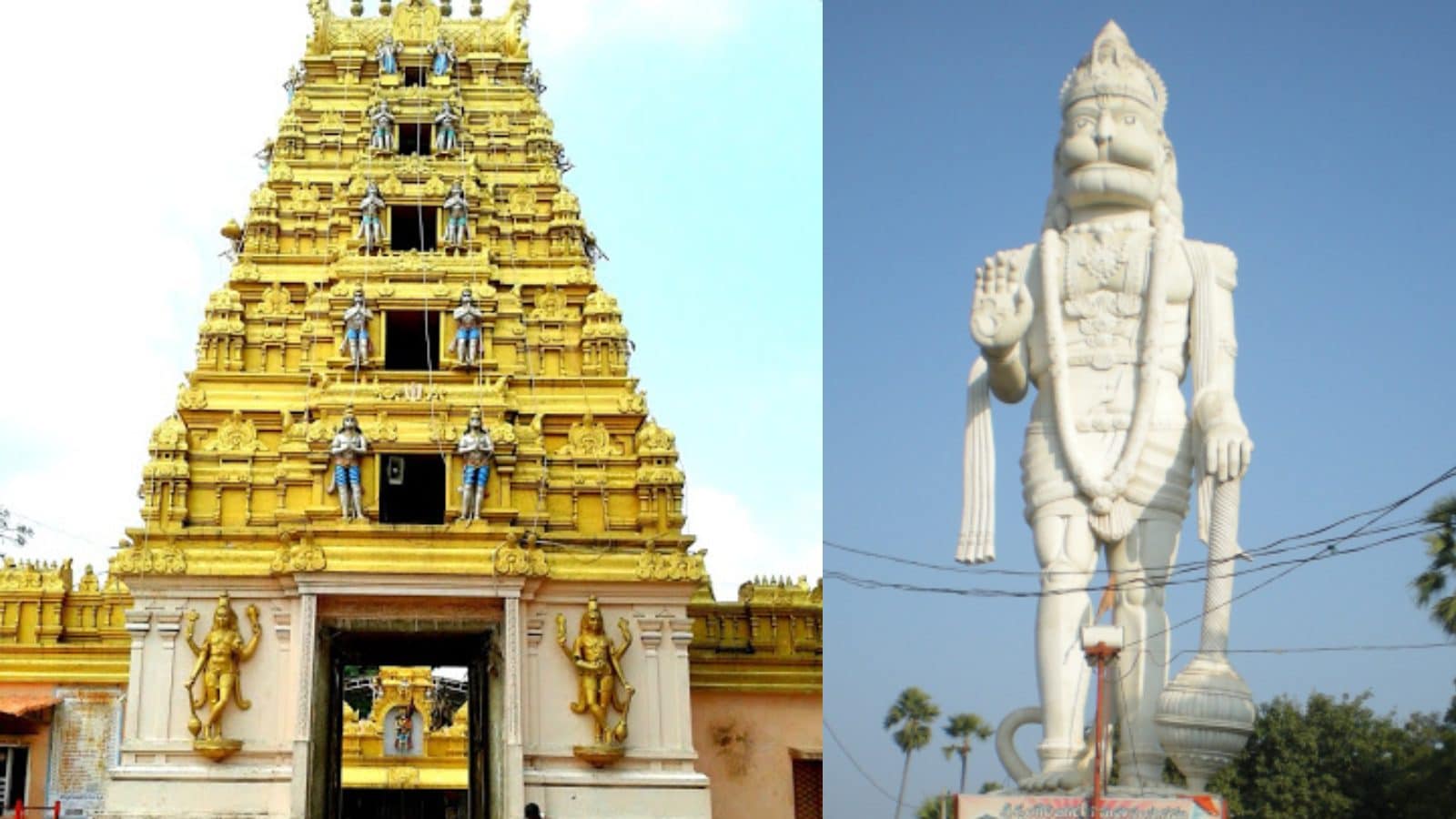 జగిత్యాల జిల్లాలోని కొండగట్టు ఆంజనేస్వామి ఆలయంలో భక్తుల్ని దర్శనం ...