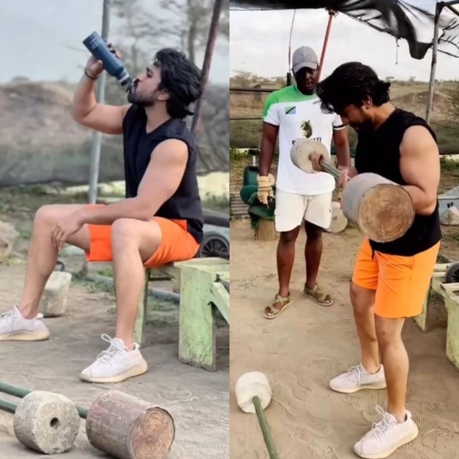 బీస్ట్ మోడ్‌లో రామ్ చరణ్.. వైరల్ అవుతోన్న వర్కౌట్ పిక్స్.. – News18 తెలుగు