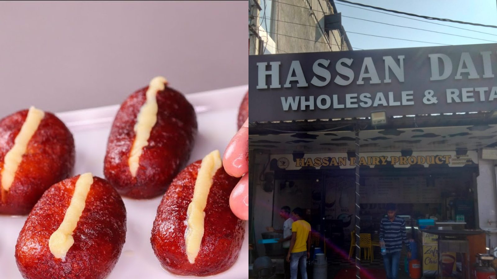 హైదరాబాద్‌లో మలాయ్‌ గులాబ్‌ జామూన్‌ స్వీట్ ఫేమస్ | malay gulab jamun ...