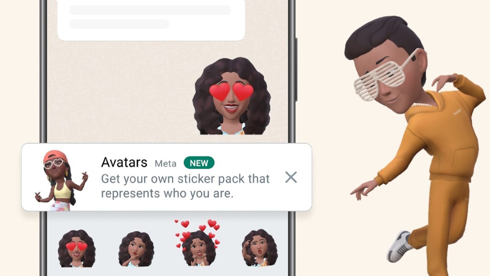 WhatsApp released Meta avatar feature to all users Know how to create your avatar | WhatsApp ...