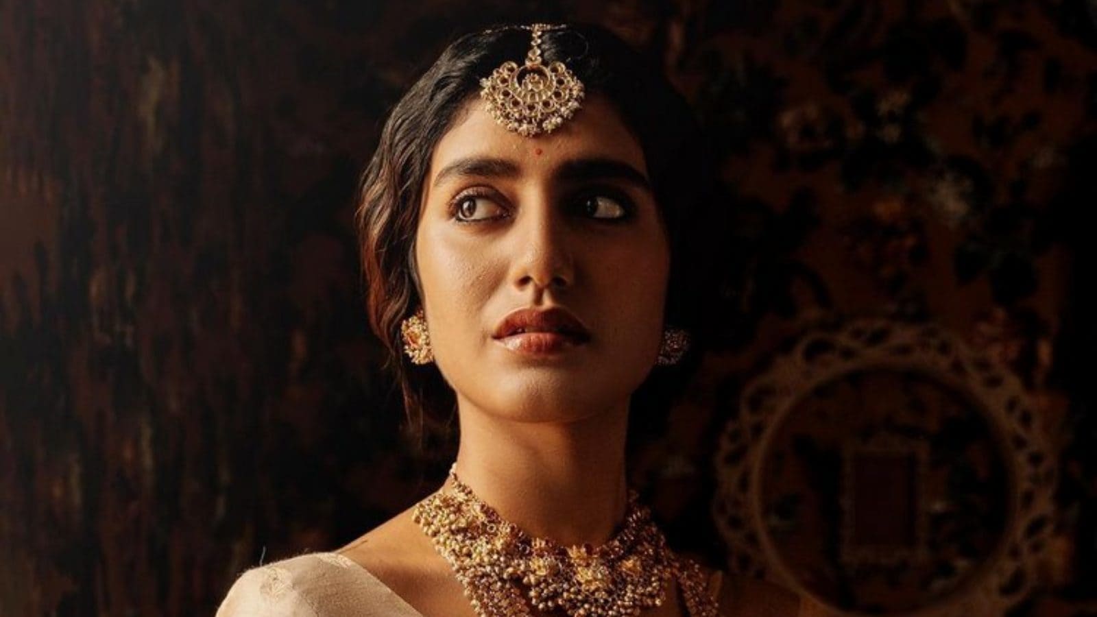 Priya Prakash Varrier : చీరలో సోకుల విందు చేసిన ప్రియా ప్రకాష్ ...