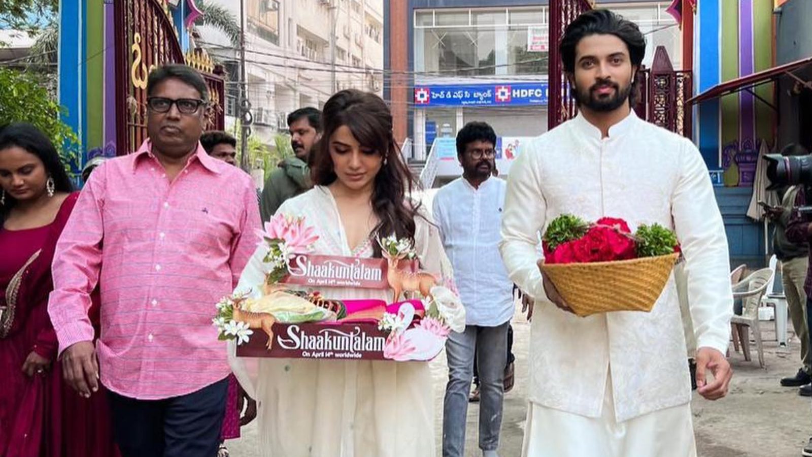 Samantha Ruth Prabhu : పెద్దమ్మ తల్లి టెంపుల్‌లో సమంత పూజలు.. వైరల్ ...