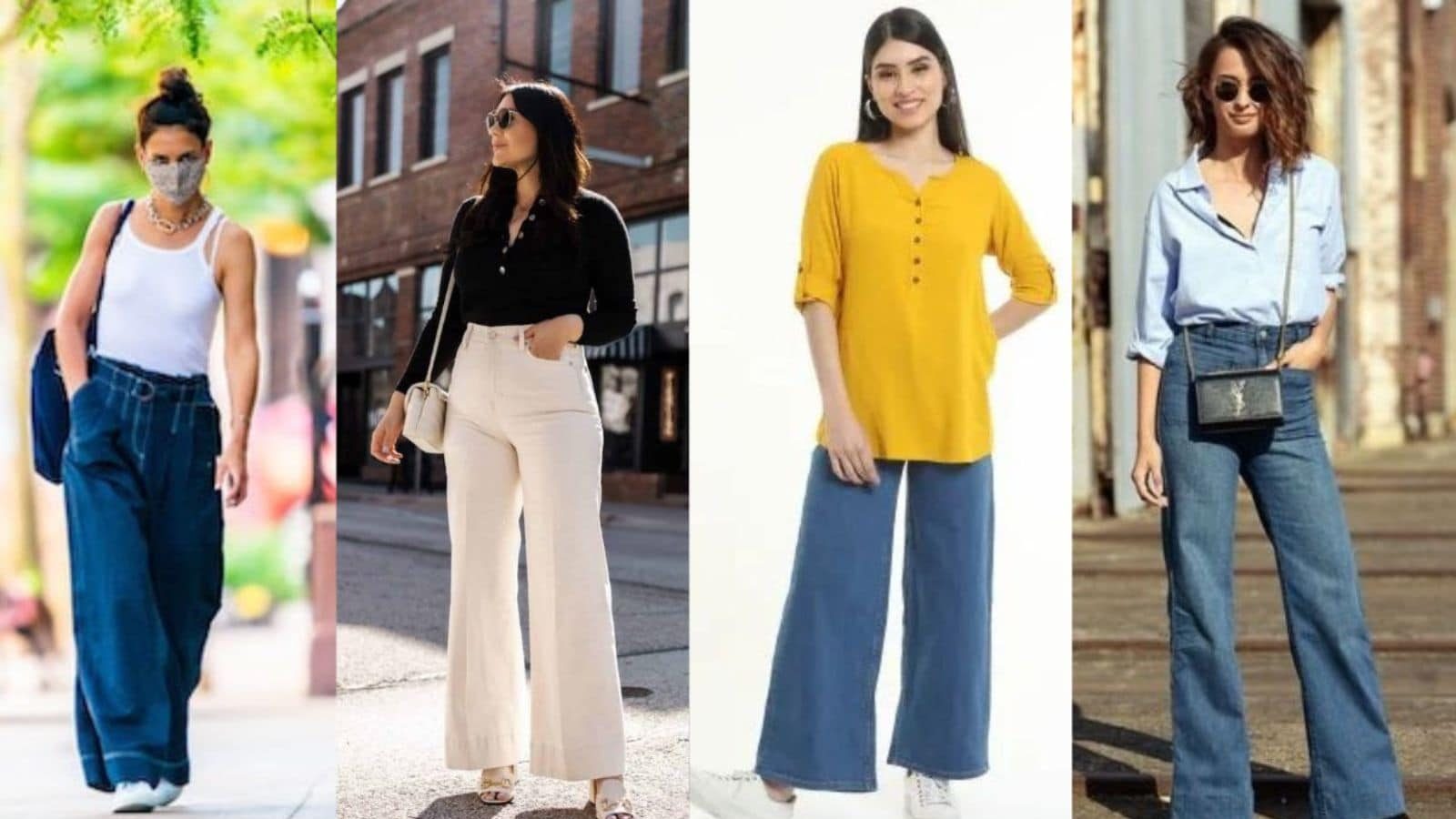 Trending: Wide leg jeans trend.. వీటిని సరిగ్గా మ్యాచ్ చేయడం ఎలా..? మీ ...