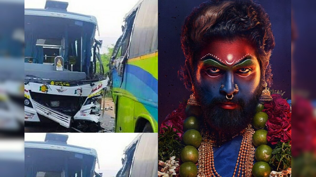 అల్లు అర్జున్ ‘పుష్ప 2’ మూవీ ఆర్టిస్టుల బస్సుకు యాక్సిడెంట్.. అసలేం ...