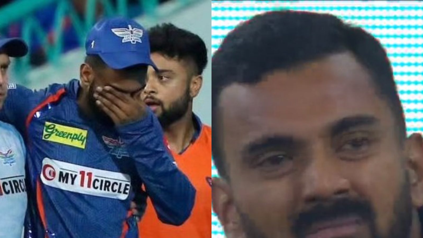 KL Rahul Injury : మైదానంలో కుప్పకూలిన కేఎల్ రాహుల్.. నొప్పితో ...