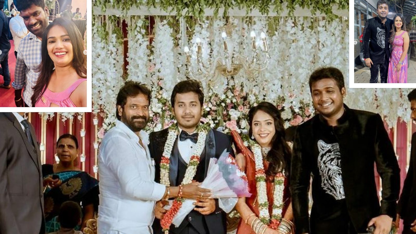 ariyana enjoys Rahul Sipligunj Brother Nikhil Sipligunj marriage ...