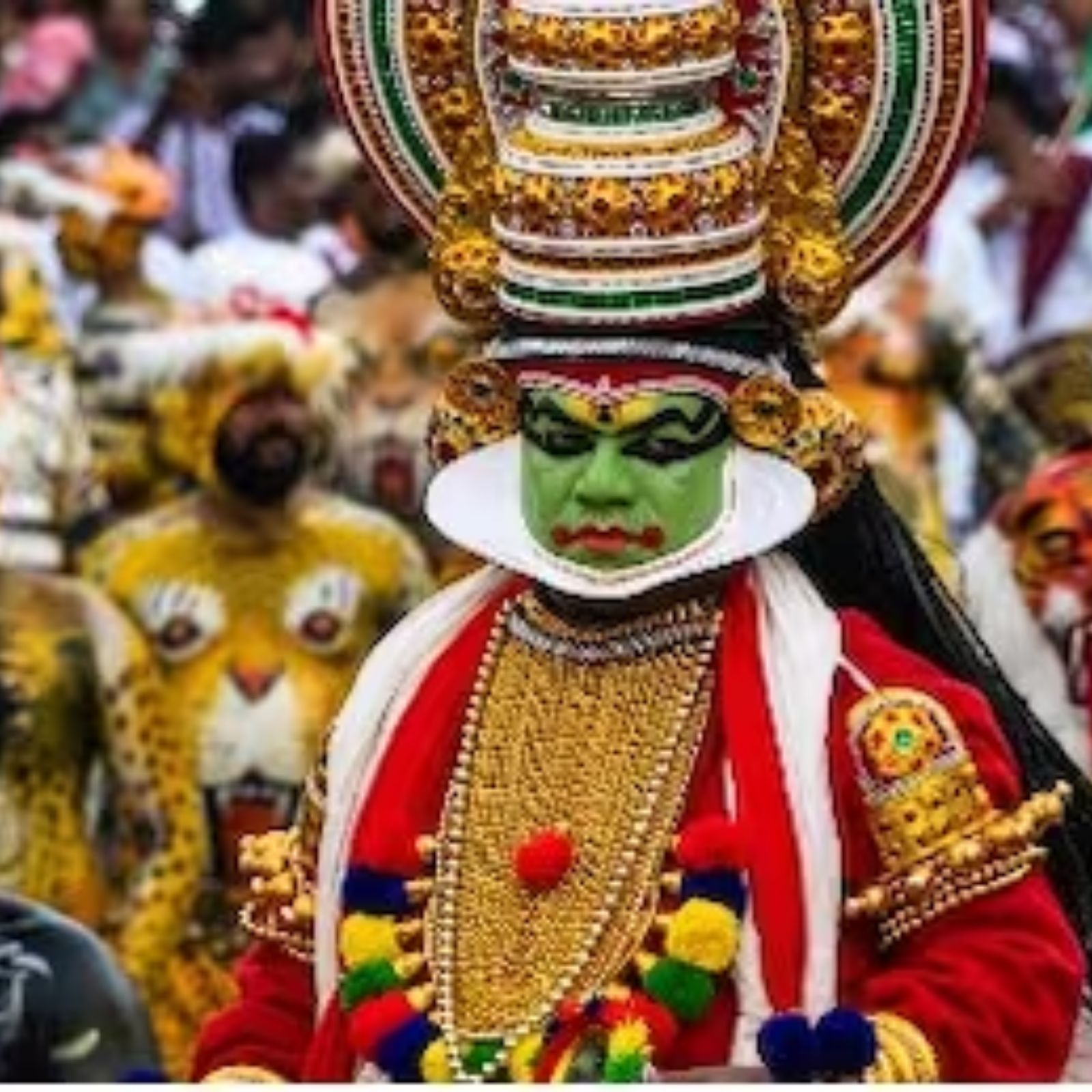 ఏఐ మ్యాజిక్..ఓనం పండుగలో సంప్రదాయ దుస్తుల్లో ప్రపంచ సెలబ్రిటీలు ...