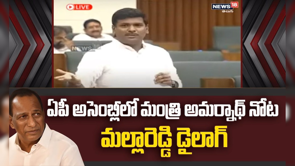 Minister Amarnath: ఏపీ అసెంబ్లీలో మంత్రి అమర్నాథ్ నోట మల్లారెడ్డి ...