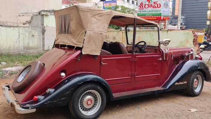 RRR Car: ఆర్ఆర్ఆర్ సినిమాలో కార్... ఒంగోలులో షికార్... సేమ్ టు సేమ్