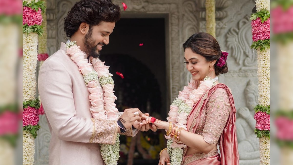 Aishwarya Arjun : ఘనంగా హీరో అర్జున్‌ కుమార్తె ఎంగేజ్‌మెంట్.. వైరల్ ...