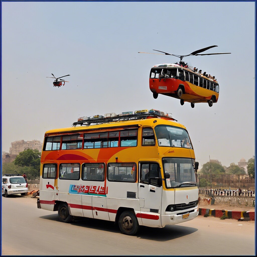 Flying Buses: ఇండియాలో ఎగిరే బస్సులు.. ఆశ్చర్యపరుస్తున్న AI కాన్సెప్ట్ ...