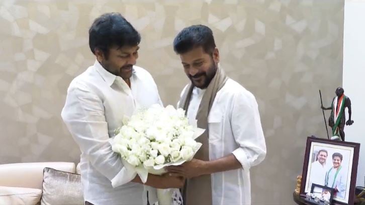 CM Revanth - Chiranjeevi: సీఎం రేవంత్ రెడ్డిని కలిసిన చిరంజీవి.. అదే ...
