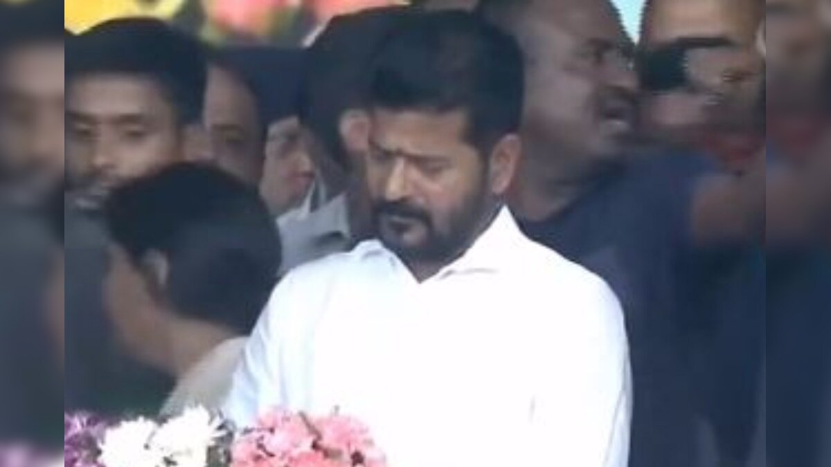 As CM Revanth reddy sign six guarantees file first | CM Revanth Reddy ...