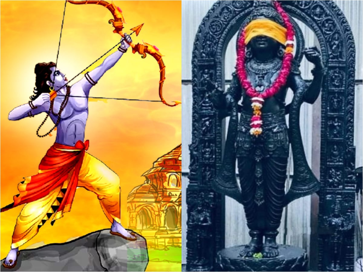 Ayodhya: అయోధ్య రాముడి తొలి ఫొటో వచ్చేసింది.. విగ్రహం ఎంత అద్భుతంగా ...