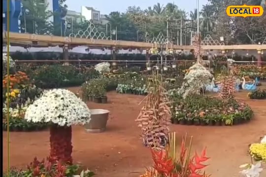 Yanam Flower Show: యానం పువ్వుల ప్రదర్శన... ఆకట్టుకుంటున్న రకరకాల ...