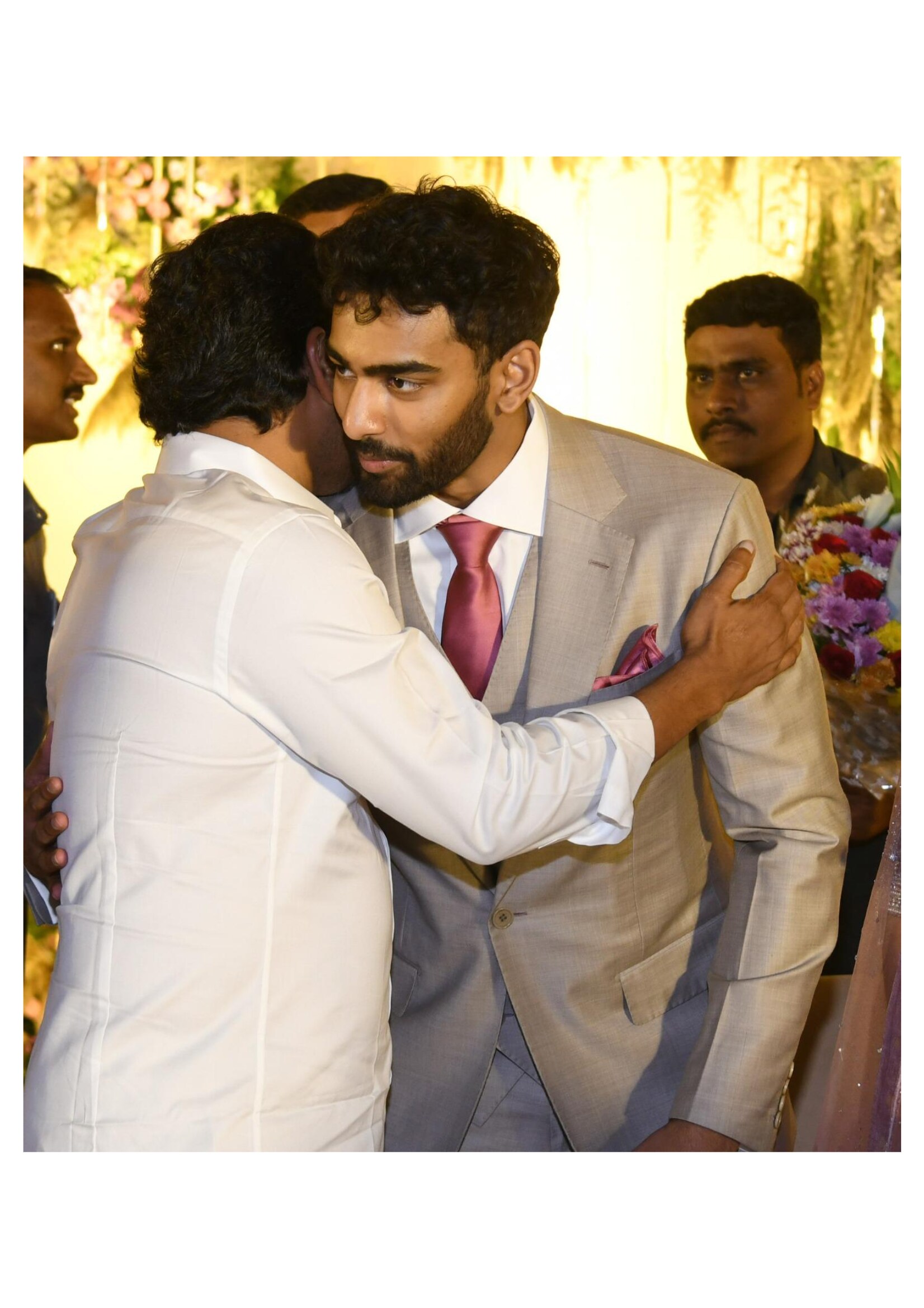 ap cm ys jagan attend ys sharmila son Raja Reddy Engagement in ...