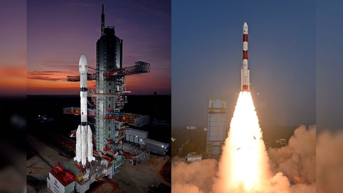 ఇస్రో ఖాతాలో మరో విజయం .. రోదసిలోకి సక్సెస్ ఫుల్ గా దూసుకెళ్లిన GSLV ...