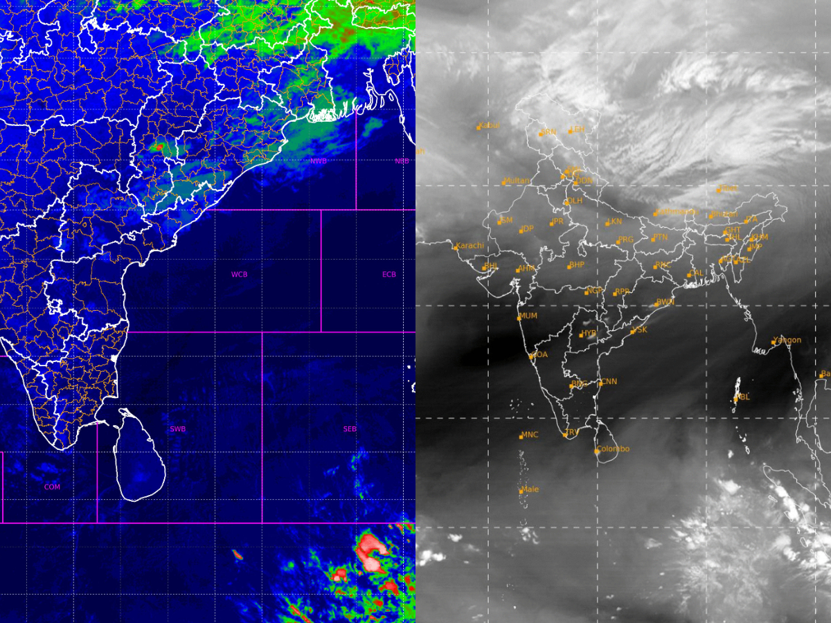 Weather Report: తెలుగు రాష్ట్రాలపై మేఘాలు.. వర్ష సూచన | cyclonic ...