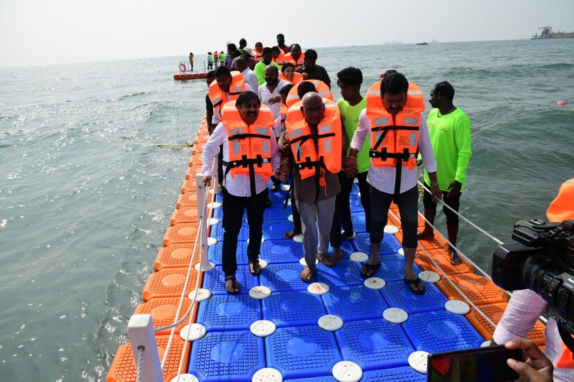 Visakha Floating Bridge: సముద్రంపై కూడా నడవొచ్చు.. ఆ కిక్కు మామూలుగా ...