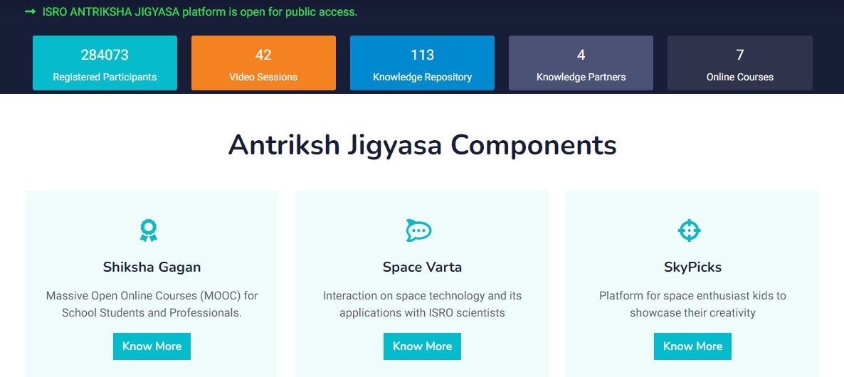 విద్యార్థులకు ISRO అలర్ట్.. వెంటనే అప్లై చేసుకోండి.. ఛాన్స్ మిస్సవ్వద్దు! | Antriksh Jigyasa ...