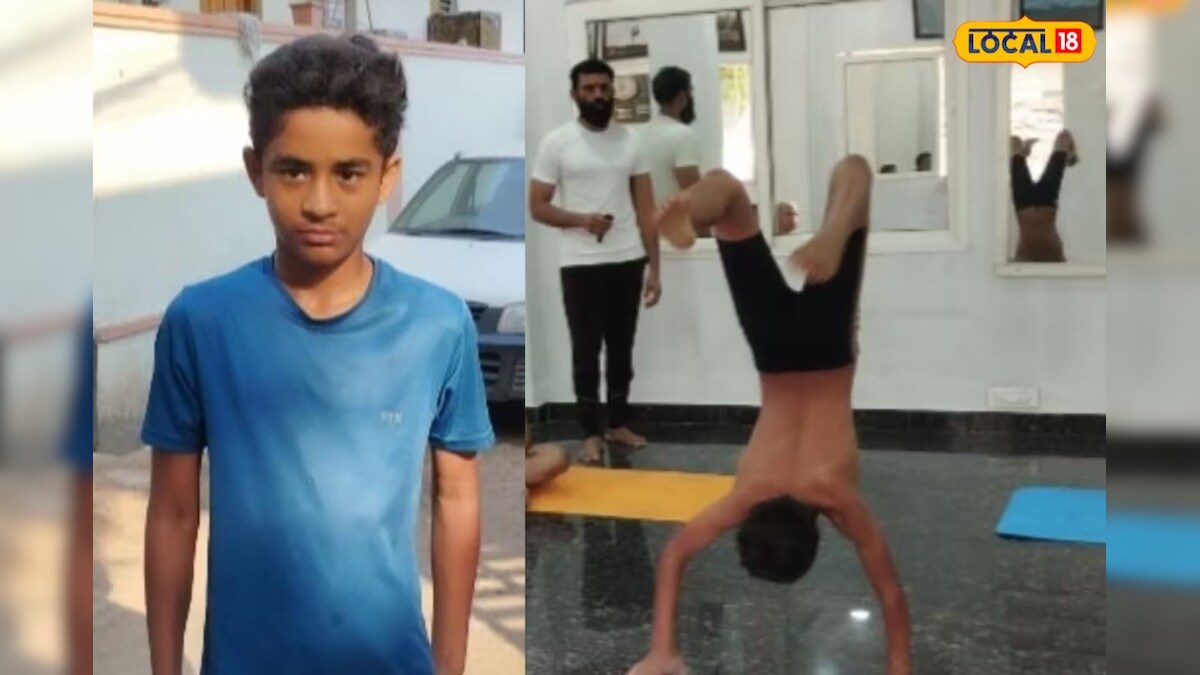 యోగాసనాలతో అబ్బురపరుస్తున్న చిన్నారి.. చూస్తే వావ్ అనాల్సిందే.. A child ...