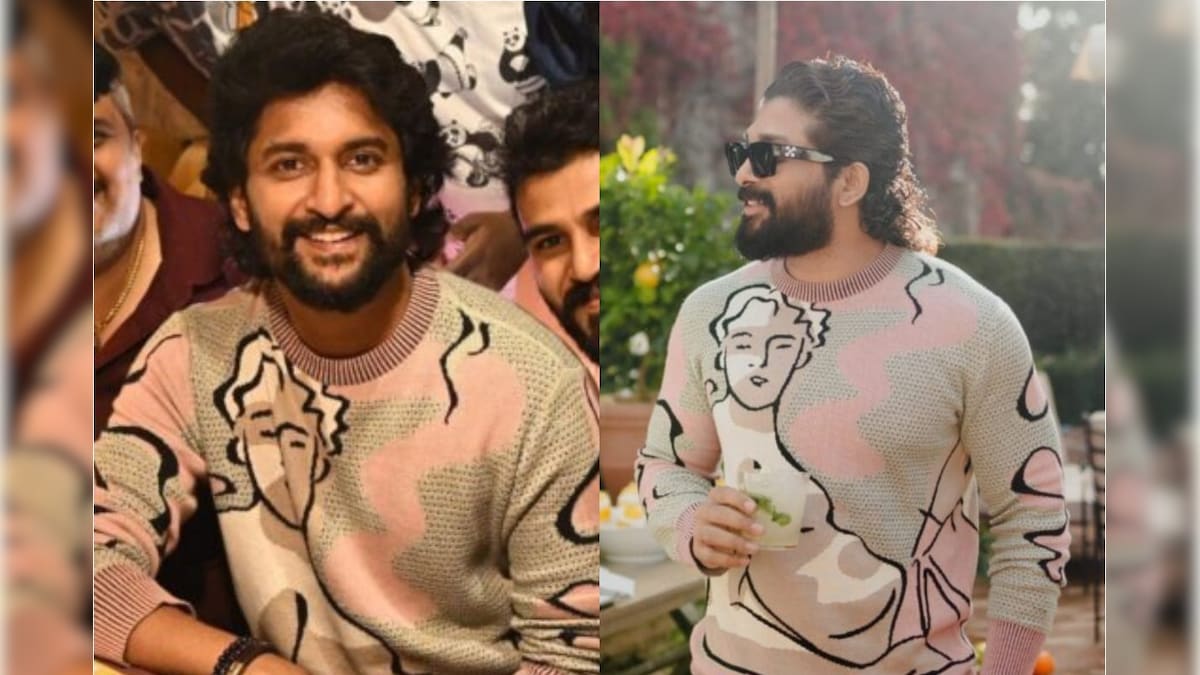 Allu Arjun and Nani twin in same sweatshirt check its price | Allu ...
