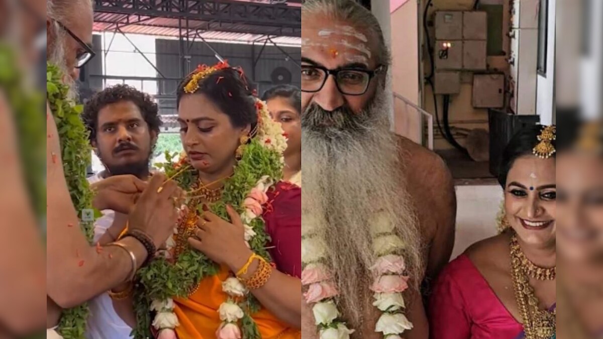 tv actors divya sreedhar and kriss venugopal tie the knot in intimate ...