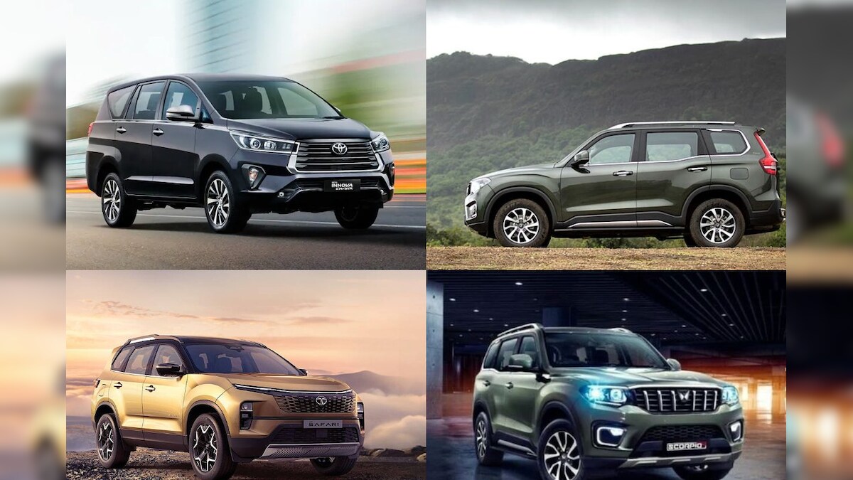 7-seater SUVs: ఇండియాలో బెస్ట్ 7-సీటర్ SUVలు.. 2024లో వీటికి ఫుల్ డిమాండ్..! - News18 తెలుగు