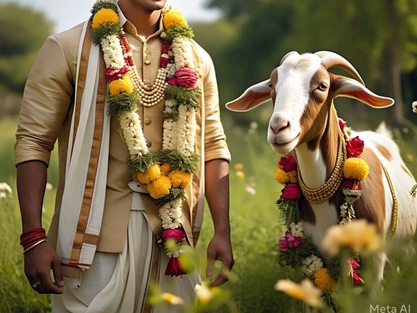 Man Married Goat: లవర్‌లు వదిలేశారని.. ఏకంగా జంతువును పెళ్లి చేసుకున్న ...