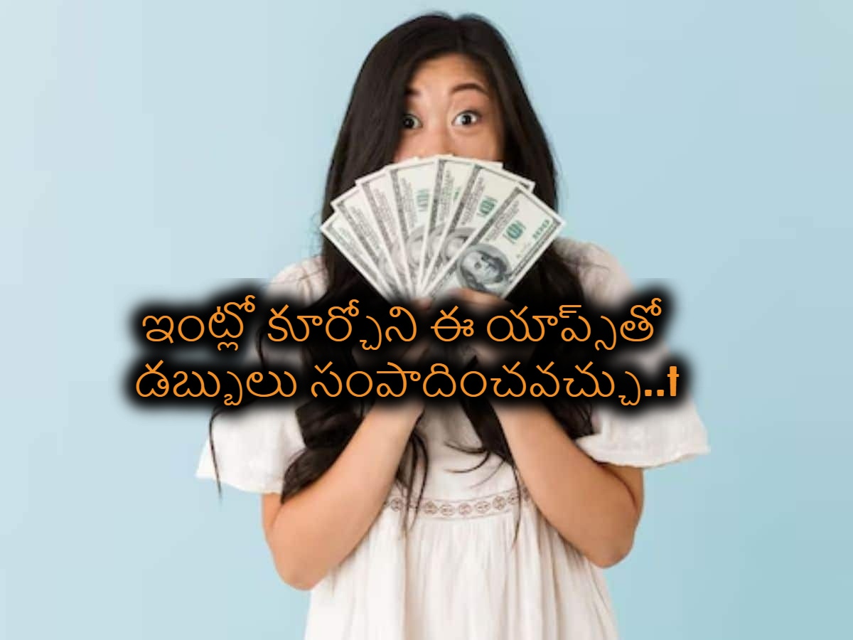 Earn Money from Home: ఇంట్లో కూర్చోని ఈ యాప్స్‌ ద్వారా డబ్బులు ...