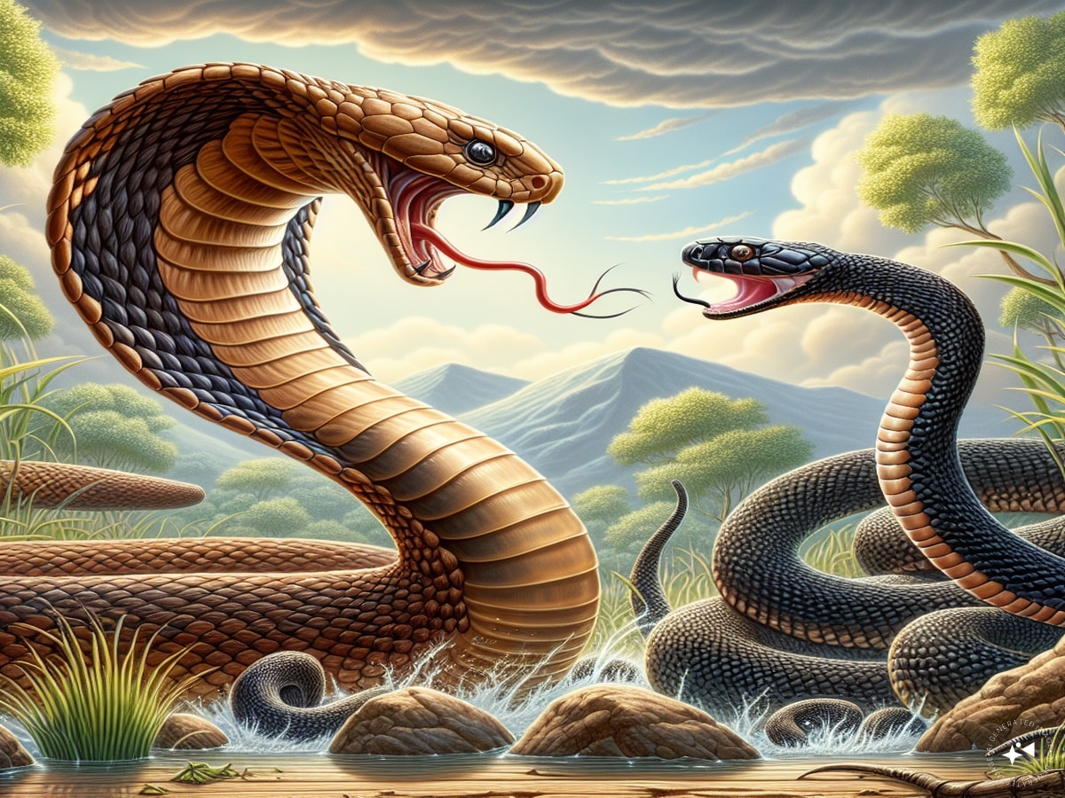 King Cobra Vs Russell's Viper: కింగ్ కోబ్రా, రక్త పింజరి మధ్య అతి భయంకర ...