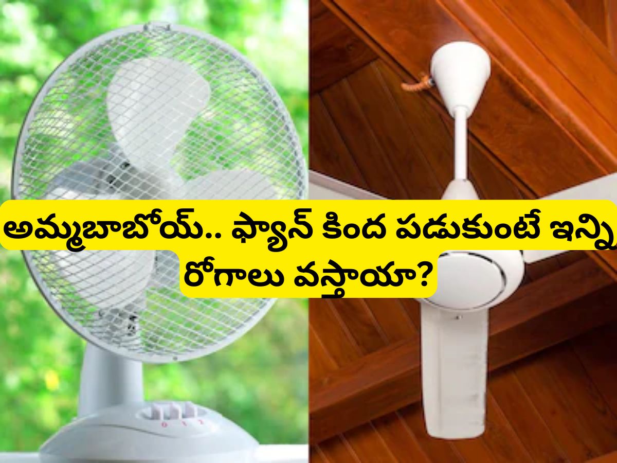 Fan Health Risks: ఫ్యాన్ వేసుకొని పడుకుంటున్నారా? వామ్మో.. ఎన్ని రకాల ...