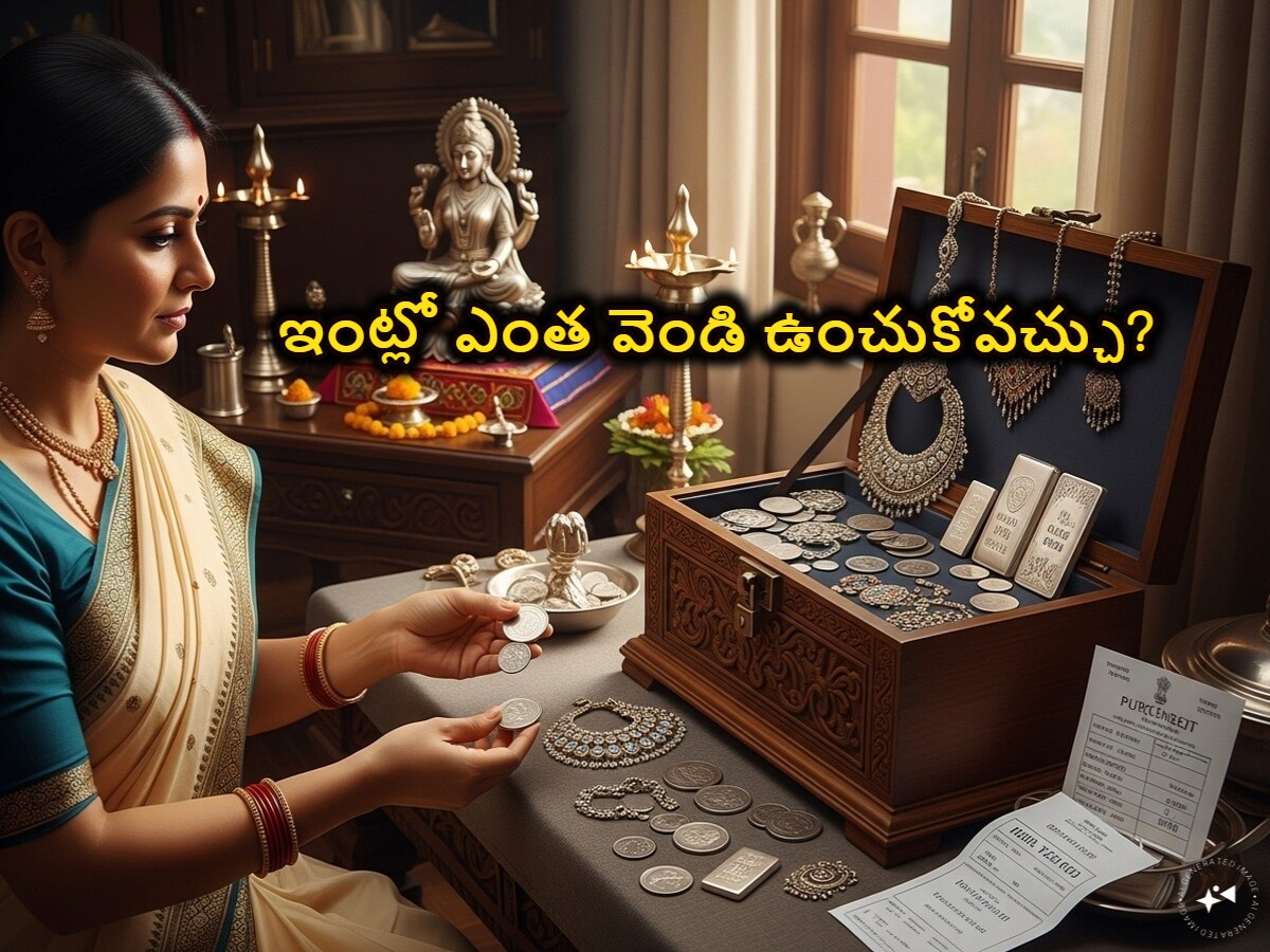 Silver Rules: ఇంట్లో ఎంత వెండి ఉంచుకోవచ్చు? .. రూల్స్ తెలుసుకోండి ...