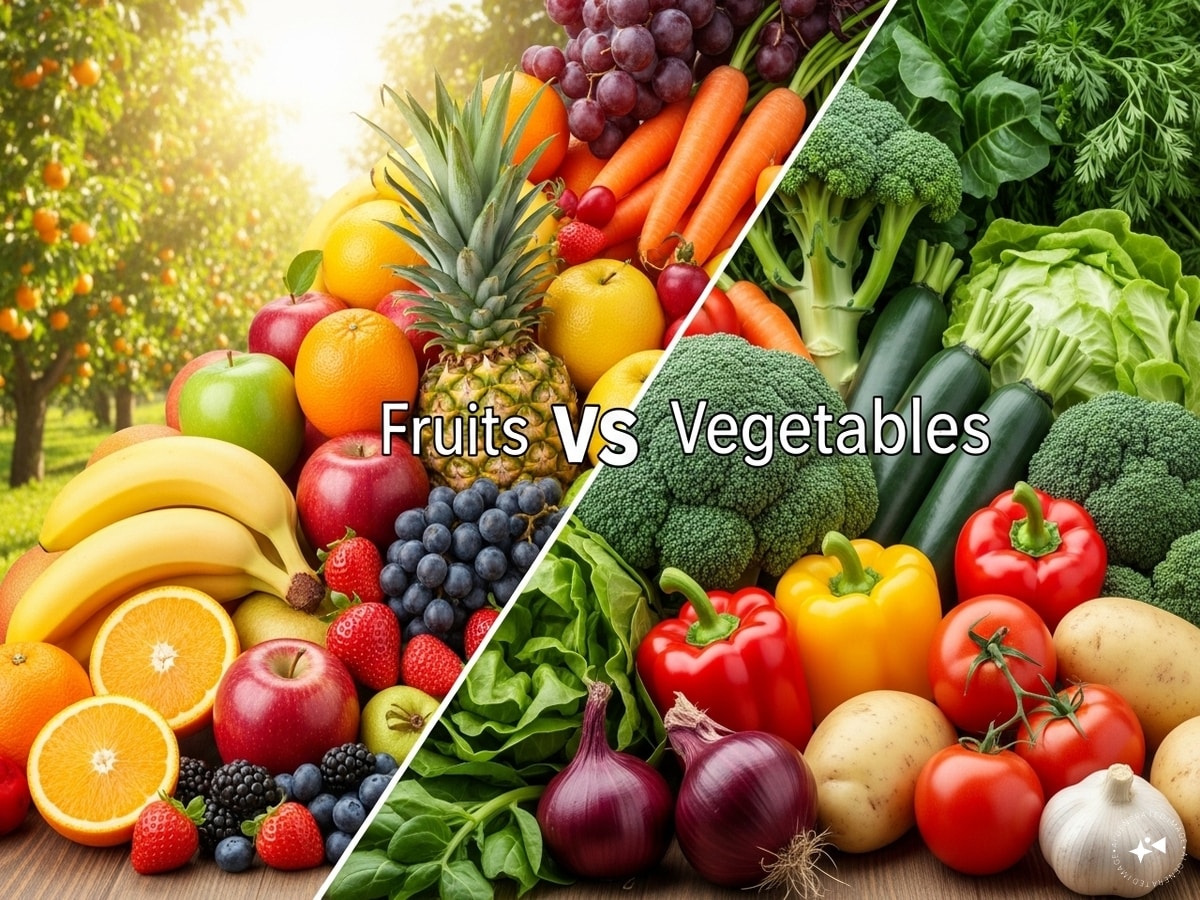 Fruits VS Vegetables: పండ్లు VS కూరగాయలు ఆరోగ్యానికి ఏది ఎక్కువ మంచిది ...