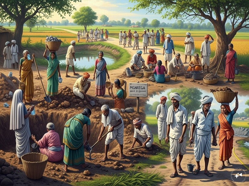 MGNREGA: ఉపాధి హామీ పథకం పేరు మార్పు.. మోదీ సర్కార్ షాకింగ్ నిర్ణయం ...