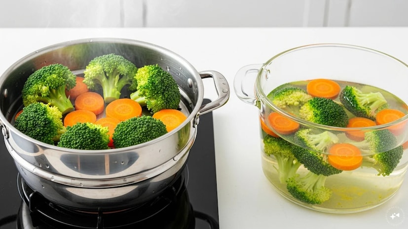 Steaming Vs Boiling: కూరగాయలను ఉడకబెడుతున్నారా? లేక ఆవిరి పడుతున్నారా ...