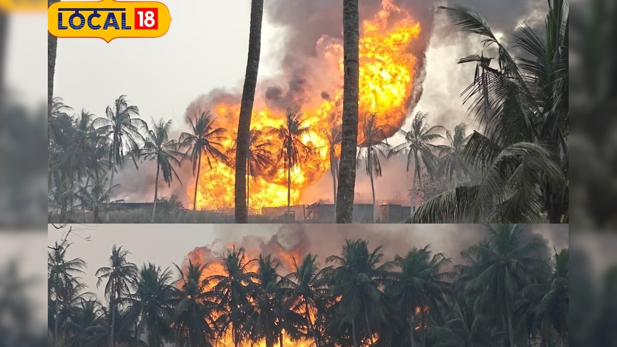 Big Breaking News: కోనసీమలో లీకైన ONGC గ్యాస్ పైప్.. ఎగసిపడుతున్న మంటలు ...