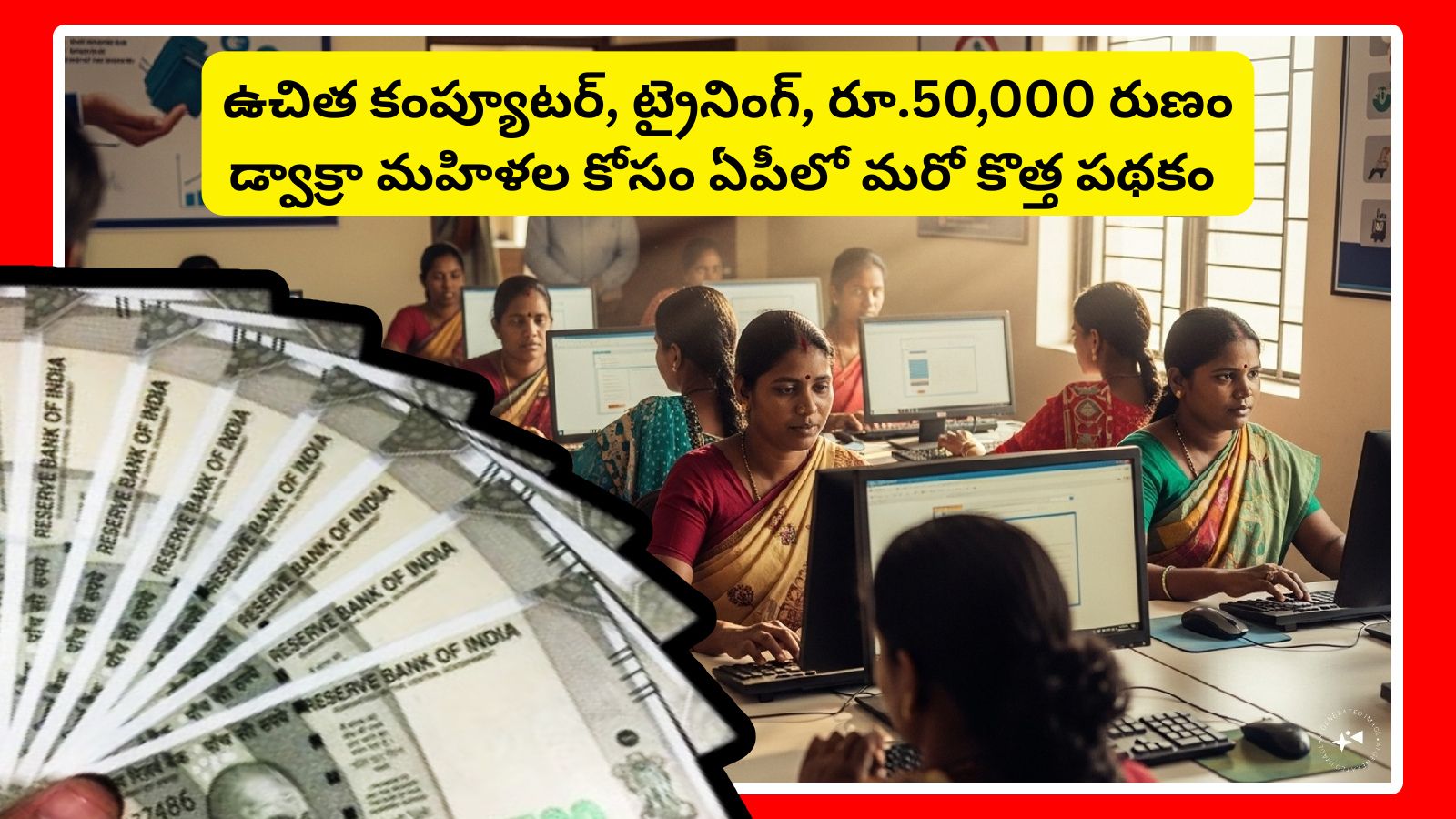 Computer Didi Didika Dukan Scheme 2026: డ్వాక్రా మహిళలకు శుభవార్త ...