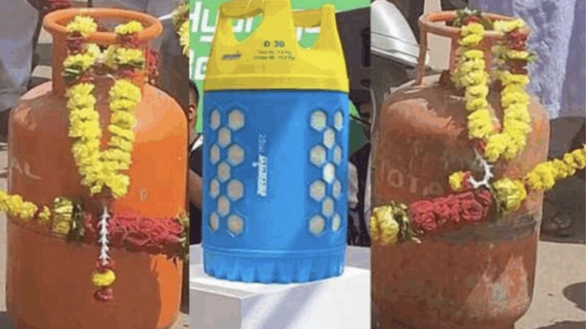 Plastic LPG Cylinders: రూ.300 కడితే చాలు కొత్త గ్యాస్ సిలిండర్లు.. ఎల్ ...