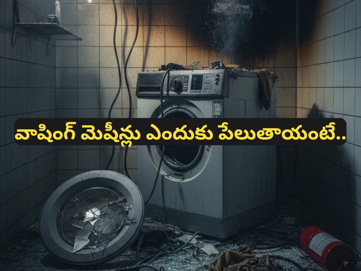 Washing Machine Blast: బాంబులా పేలుతోన్న వాషింగ్ మెషీన్లు ...