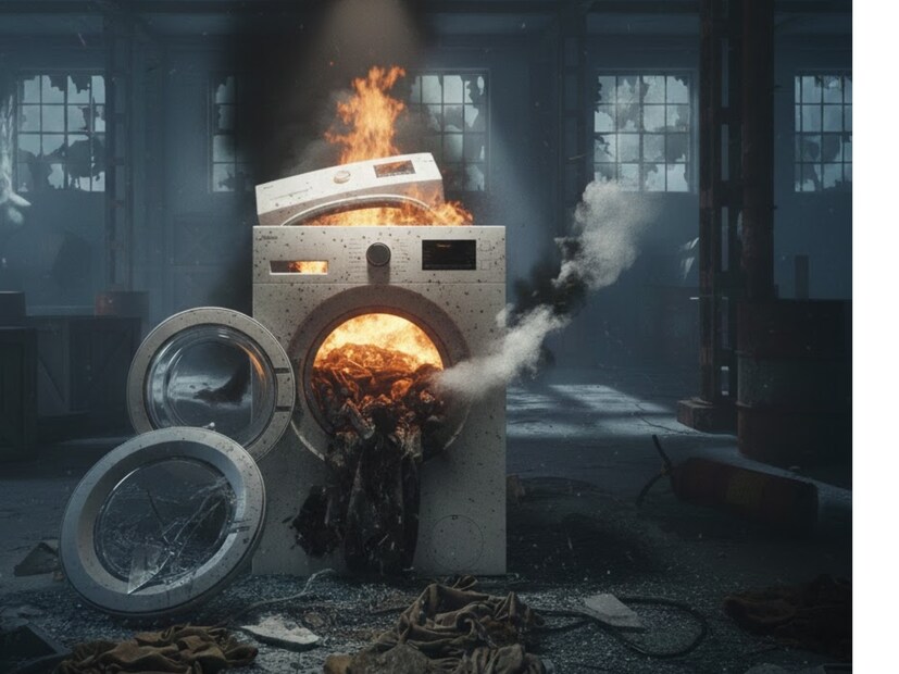 Washing Machine Blast: బాంబులా పేలుతోన్న వాషింగ్ మెషీన్లు ...