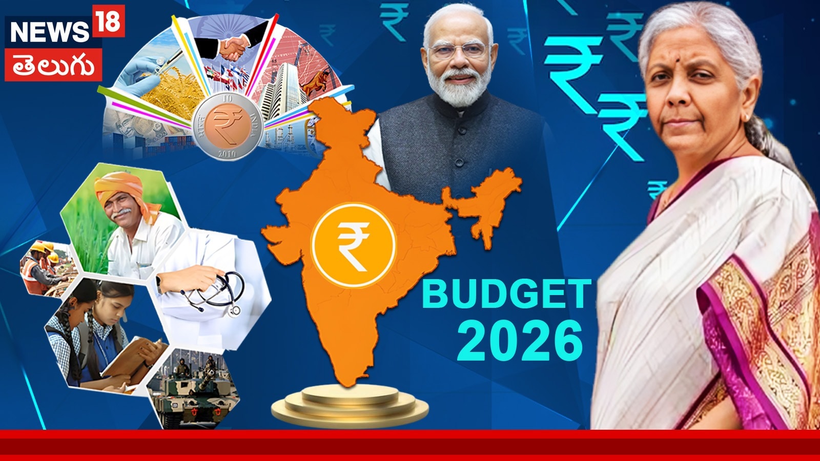Union Budget 2026 Live Updates: చప్పగా నిర్మలమ్మ బడ్జెట్.. కుప్పకూలిన ...