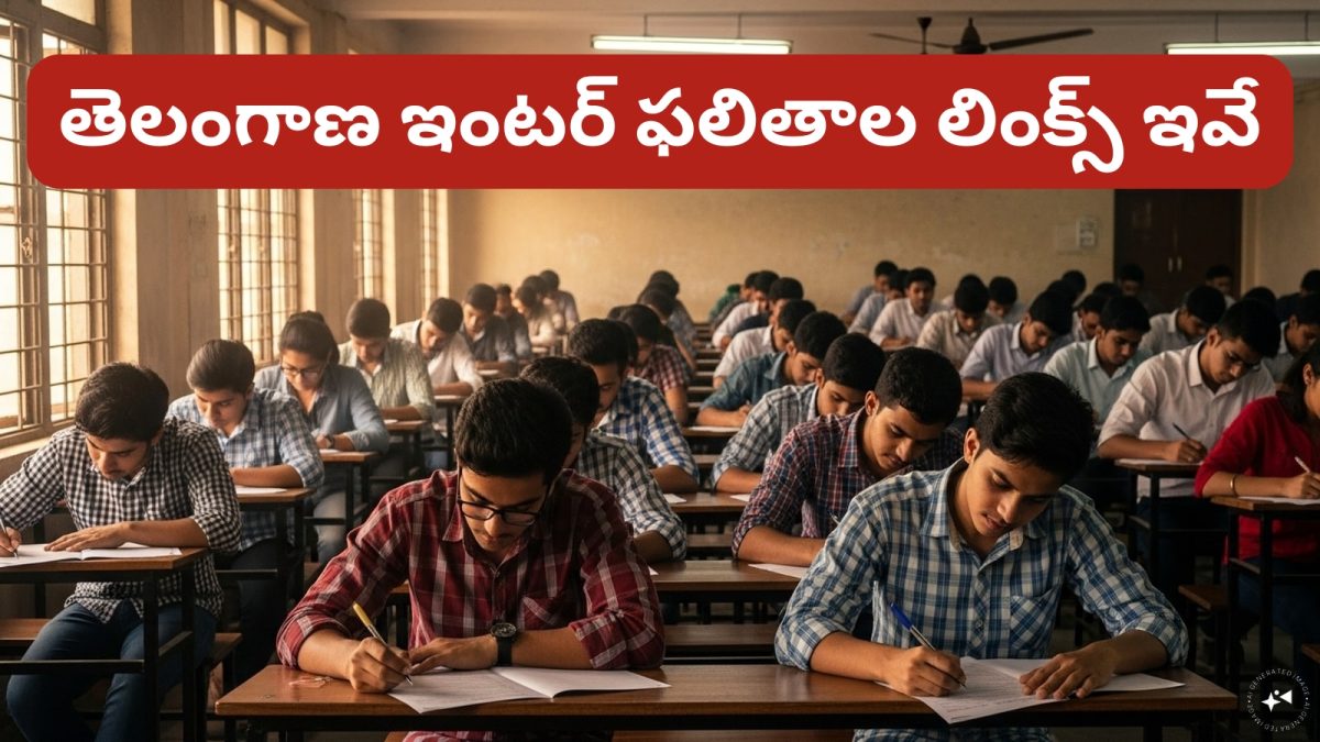 TS Inter Results 2026: తెలంగాణ ఇంటర్ ఫలితాలు... ఇలా చెక్ చేయాలి | TS ...